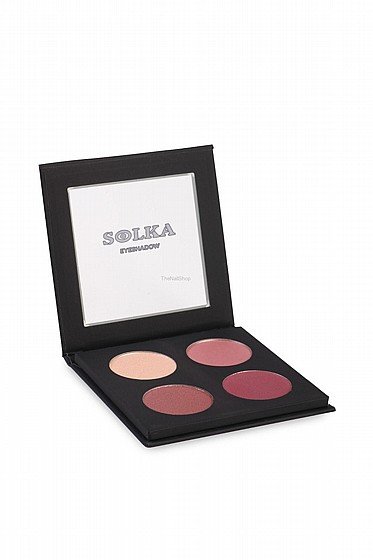 פלטת צלליות מקצועית SOLKA | איפור | קוסמטיקה איפור ושיער | נייל שופ