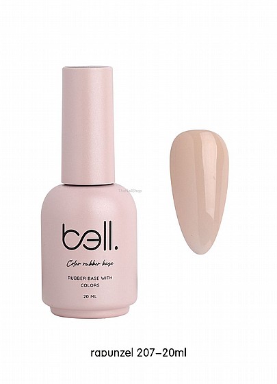 ראבר בייס בל Rapunzel 207 Bell | BELL | לק גל | נייל שופ