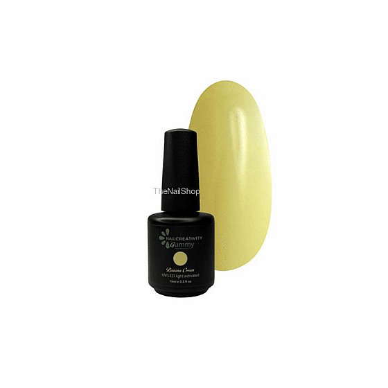 Nail Creativity GUMMY BASE- ראבר בייס גוון Banana cream | NAIL ...