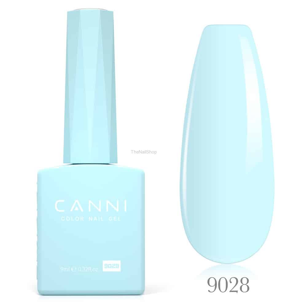 CANNI לק ג'ל 9 מ''ל hema free- גוון 9028 | לק ג''ל לאלרגיות ללא HEMA | לק גל | נייל שופ