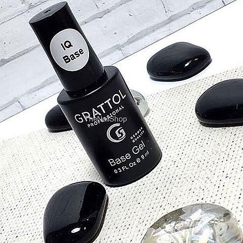 grattol גרטול- בייס ראבר IQ מתאים לאלרגיות | GRATTOL גרטול | לק גל | נייל שופ