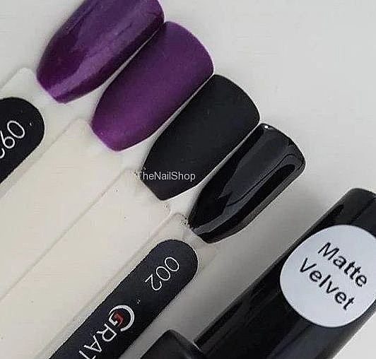 טופ מט גרטול grattol matte velvet | GRATTOL גרטול | לק גל | נייל שופ