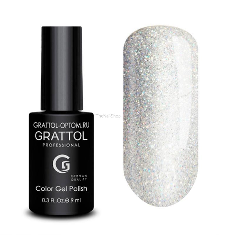 גרטול OPAL SILVER | GRATTOL גרטול | לק גל | נייל שופ